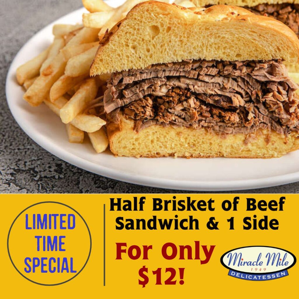 $12 Half Sandwich Summer Special! | Miracle Mile Deli | Serving ...